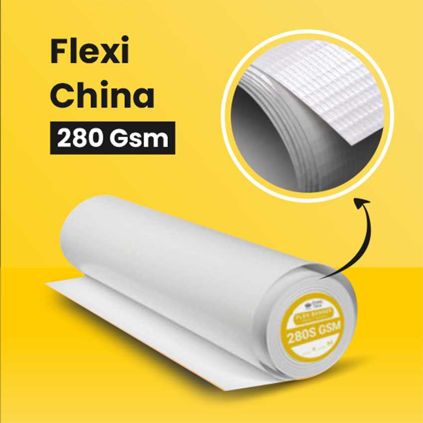 Jual Spanduk Polos Flexi China 280 Gsm Frontlite Bahan Banner