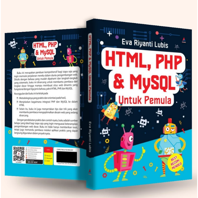 Jual Buku pemrograman HTML, PHP & MYSQL UNTUK PEMULA Anak Hebat