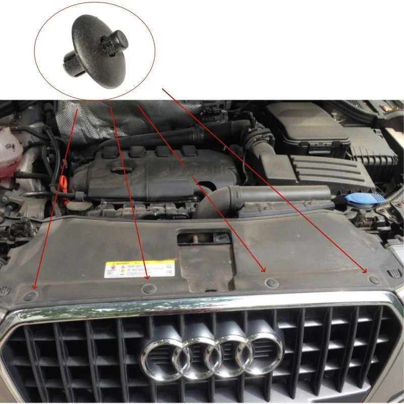 Jual KIZUKI Baut Rivet Radiator Cover Front Fender Push Type 8mm