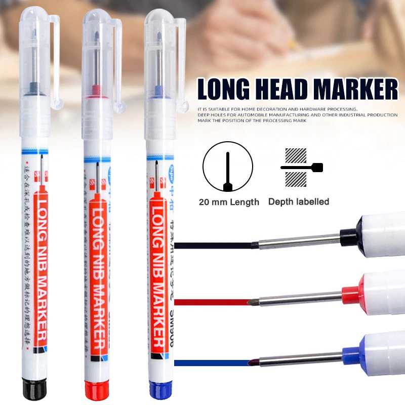 Jual Toddi Spidol Kepala Panjang Long Nib Head Marker Waterproof