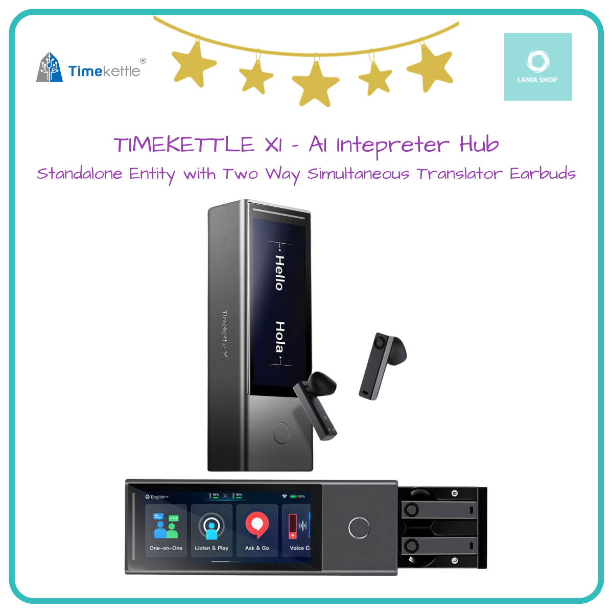 Jual TIMEKETTLE X1 - AI Intepreter Hub - Standalone Entity with