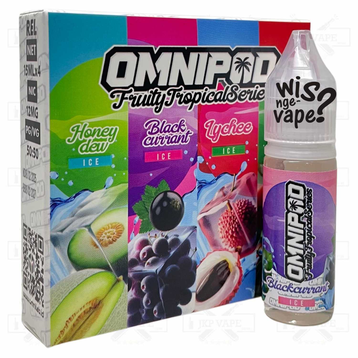Jual Omnipod Fruity Tropical Series 15ml - Pods Friendly Liquid