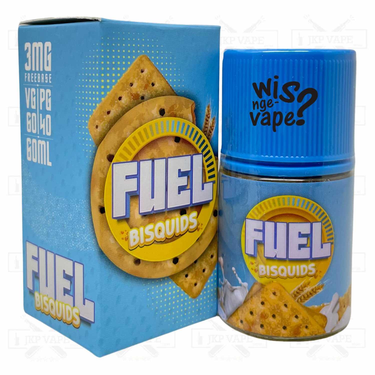 Jual Fuel Bisquids 60ml - Biscuit With Milk Liquid Vape by JVS x