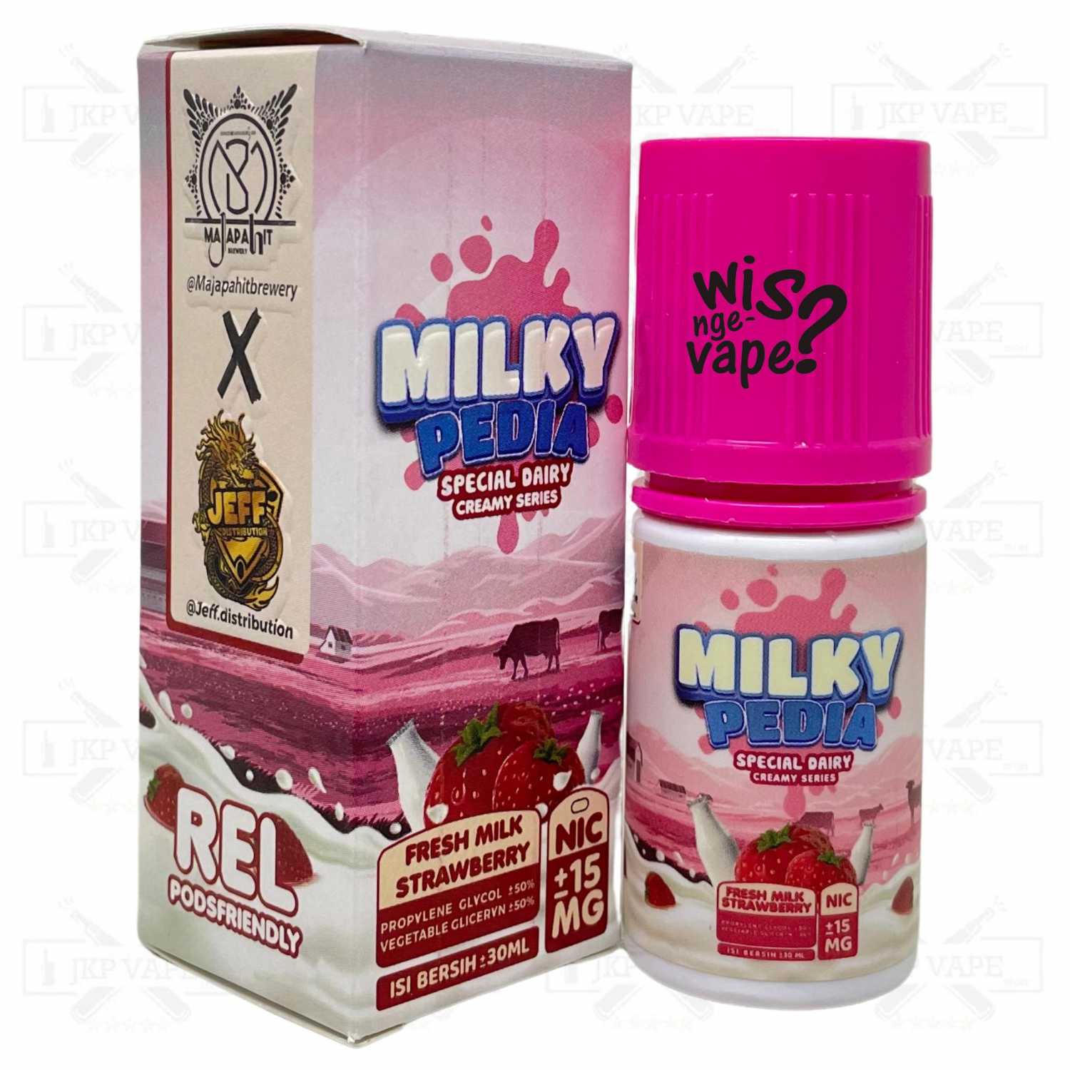 Jual Milkypedia 30ml - Pods Friendly Liquid Milky Pedia By