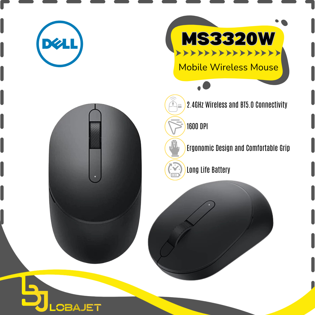 Jual DELL MS3320W - Dual Mode 2.4G Wireless Bluetooth Optical