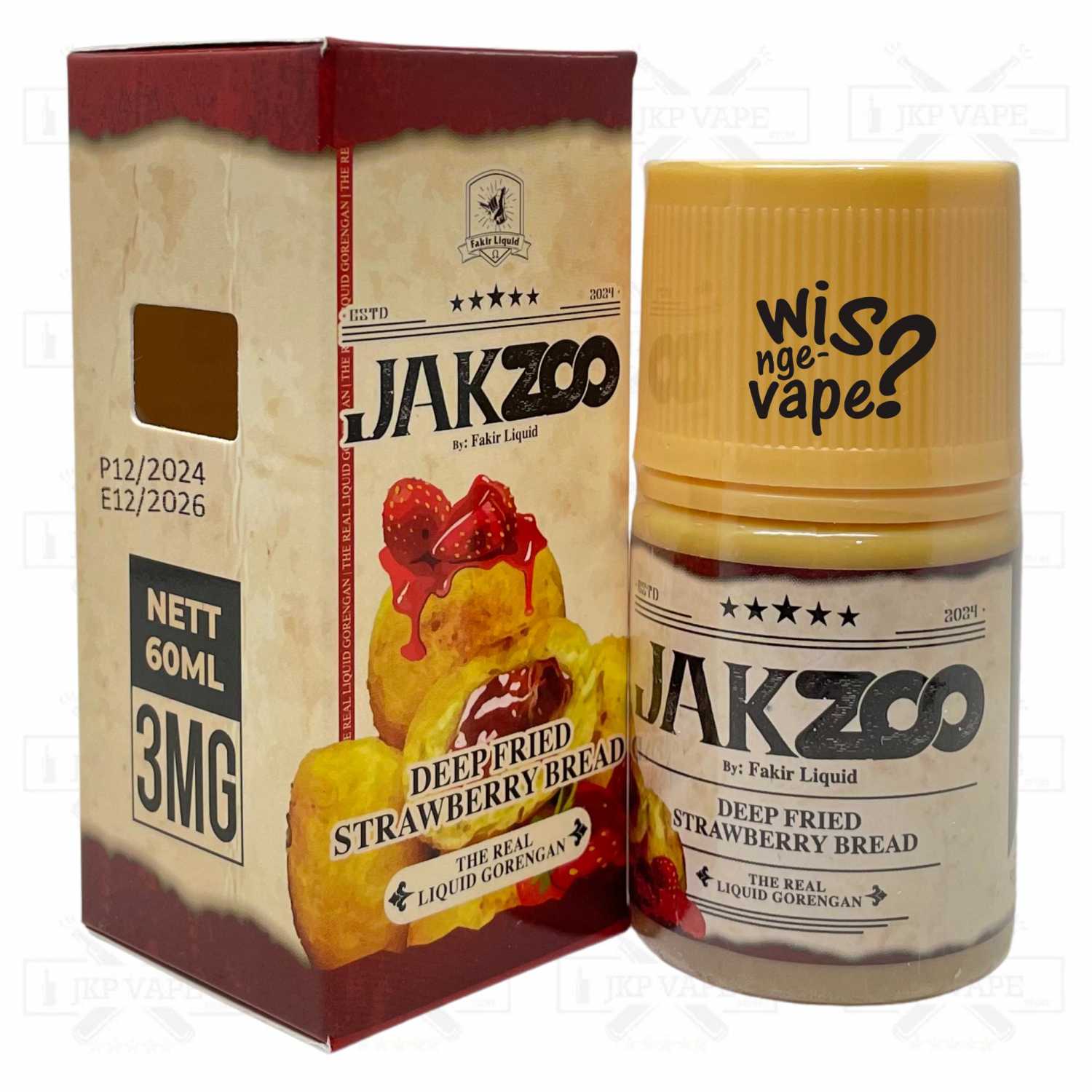 Jual Jakzoo 60ml - Freebase Liquid Jak Zoo by VapeZoo | Jakmall.com