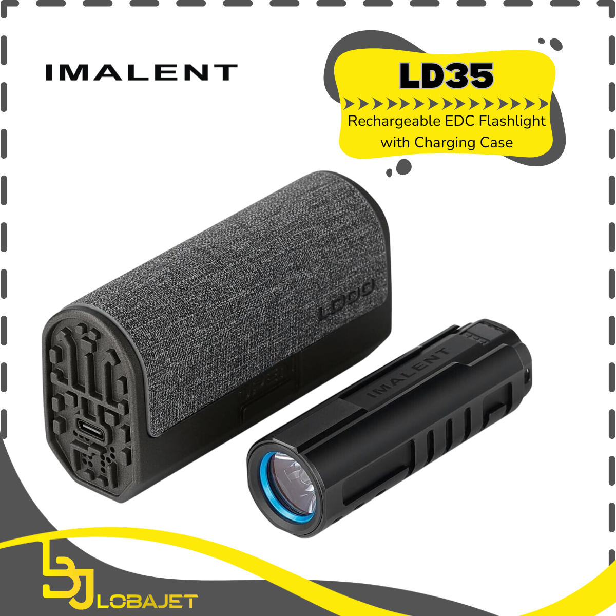 Jual IMALENT LD35 PREMIUM EDITION - EDC Flashlight with Charging