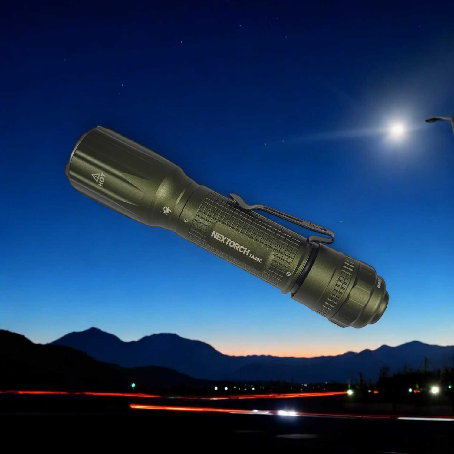 Jual NEXTORCH Senter LED Tactical Flashlight Rechargeable IPX8