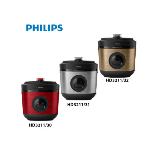 Jual Rice Cooker / Magic Com Stainless 1.8L Philips HD3211