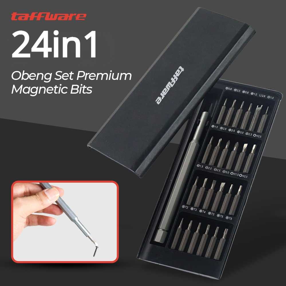 Jual Taffware Obeng Set Premium Precision Screwdriver Magnetic