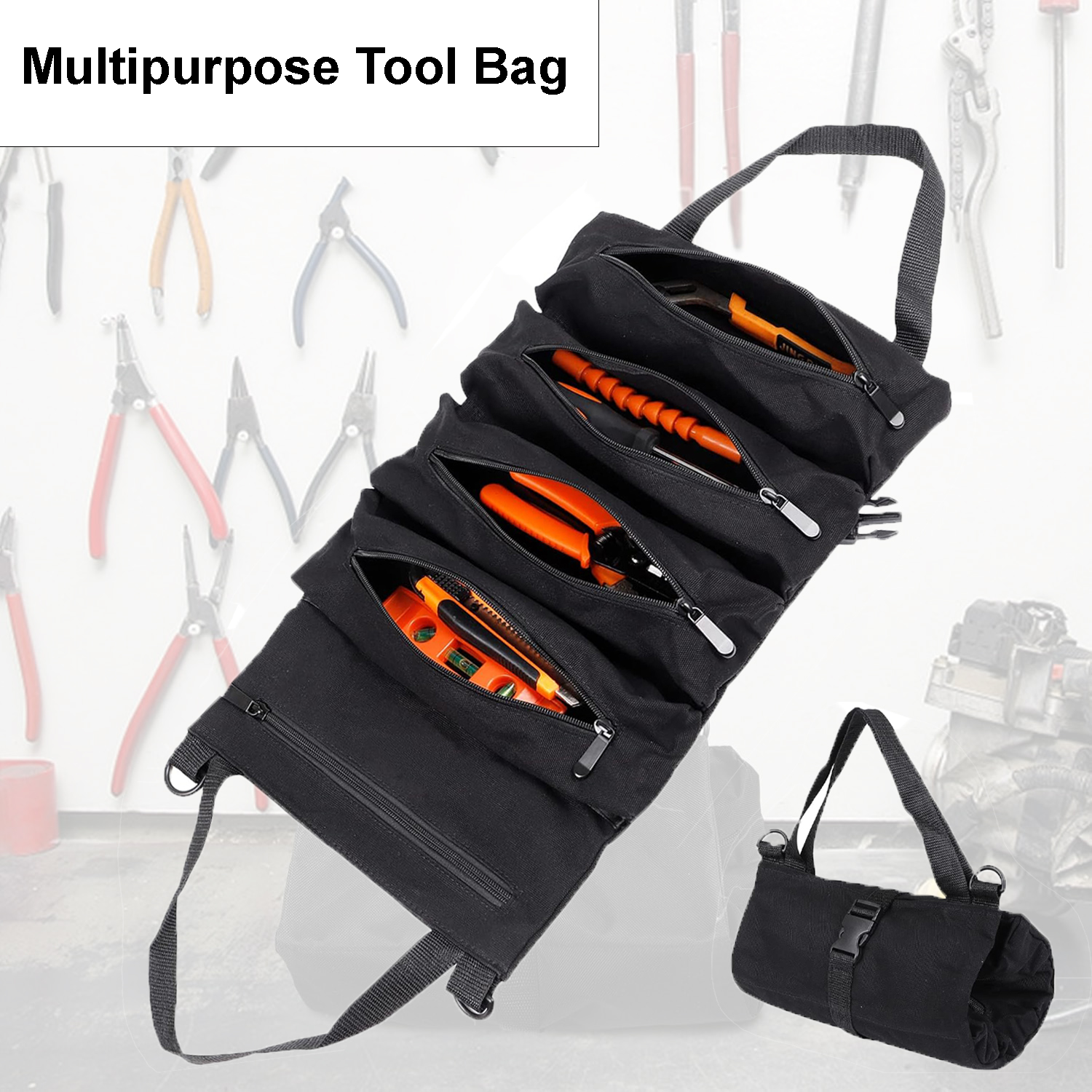 Jual ISFRIDAY Tas Perkakas Gulung Foldable Rolling Tool Bag