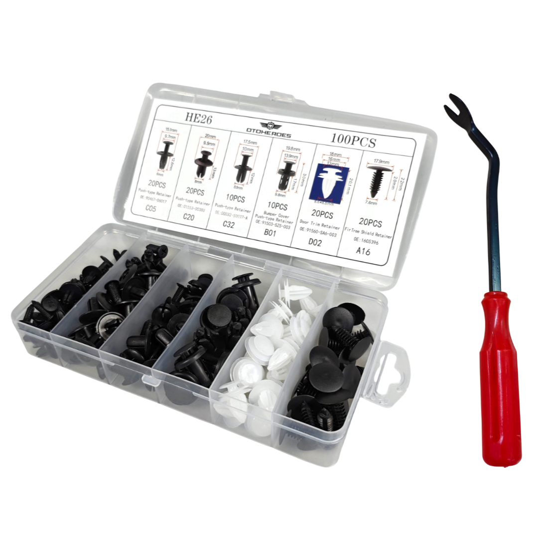 Jual OTOHEROES Kancing Klip Mobil Baut Rivet Trim Retainer Clip