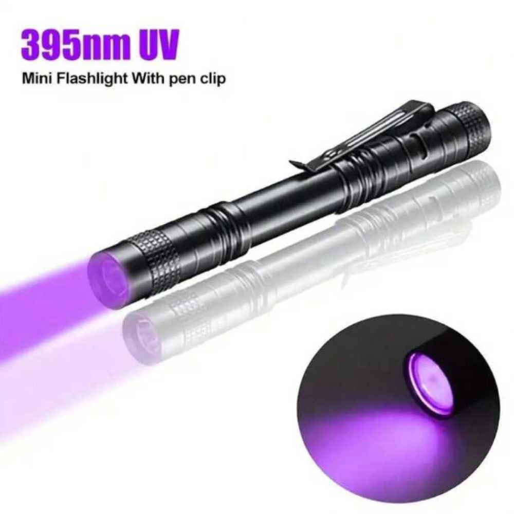 Jual XIWANGFIRE Senter UV Ultraviolet Flashlight Light Pen 395nm