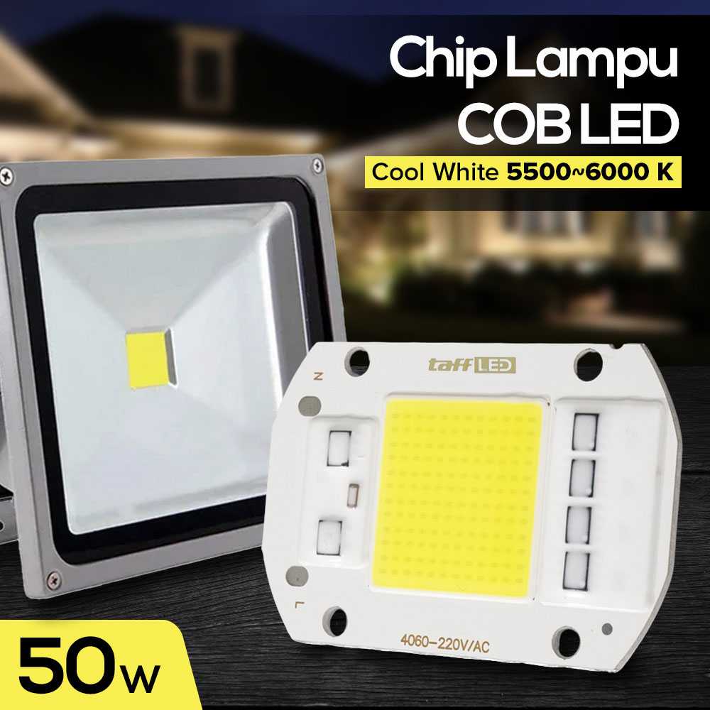 Jual TaffLED Chip LED Lampu COB Floodlight Spotlight 220V