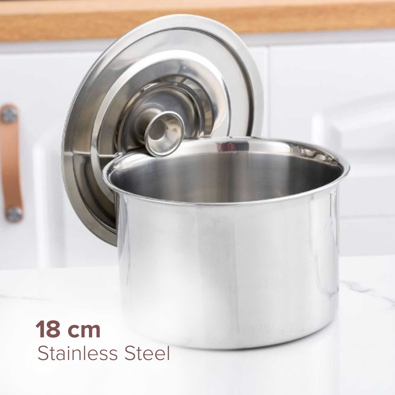 Jual Hasei Baskom Mangkok Stainless Steel Wadah Bumbu Makanan