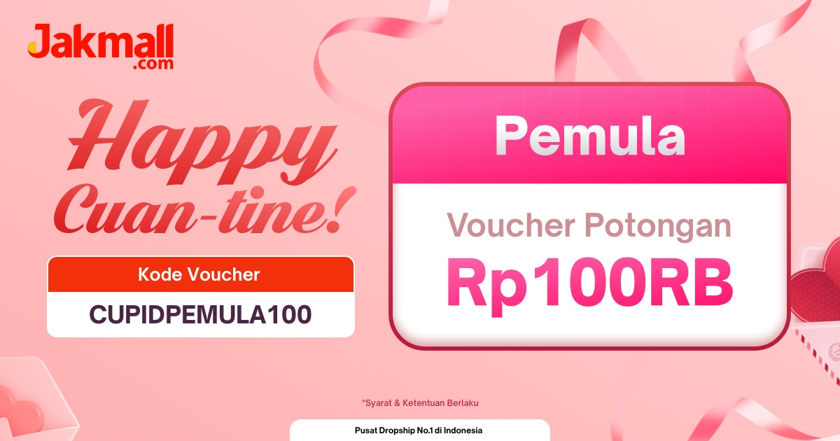 HAPPY CUAN-TINE! LEVEL PEMULA | Jakmall.com