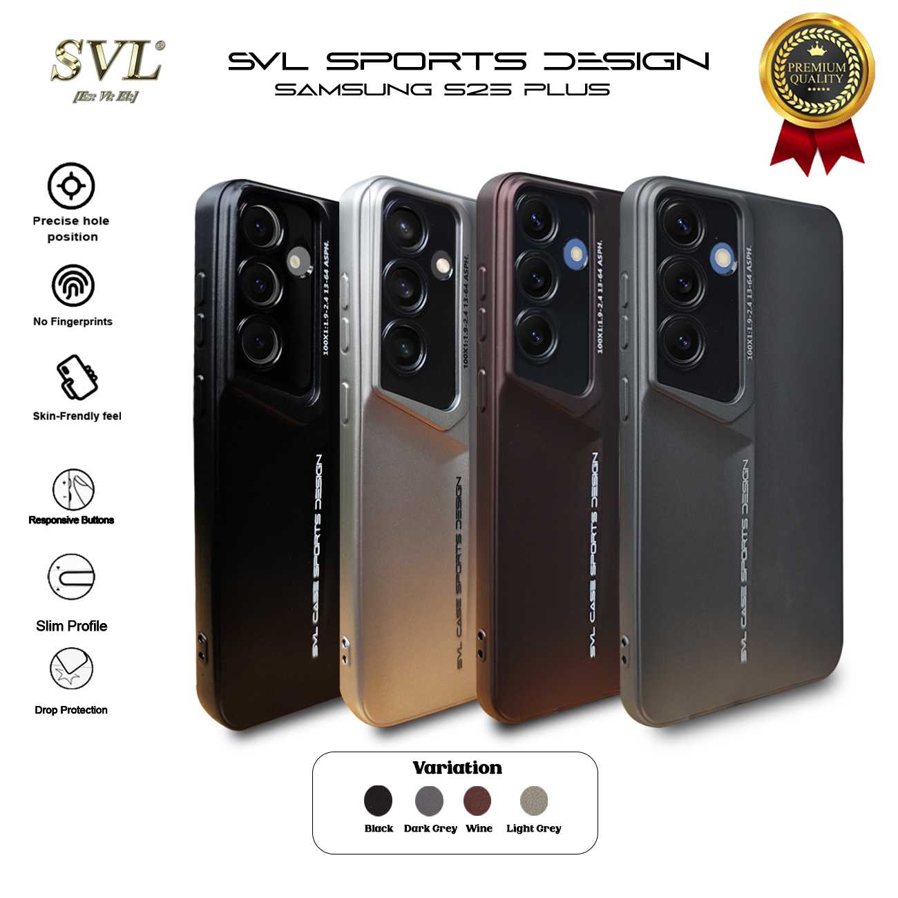 Jual Case SVL Sports Design For Samsung S25 Plus Luxury Blade