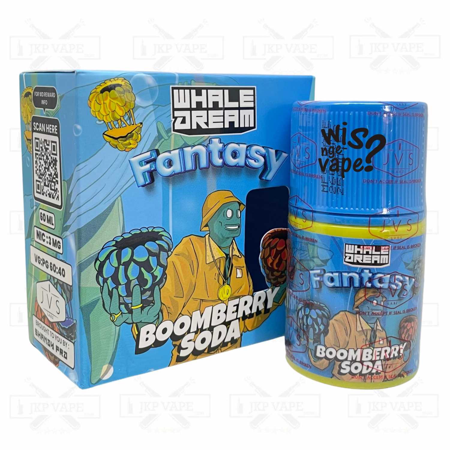 Jual Whale Dream Boomberry 60ml - WD Liquid by JVS | Jakmall.com