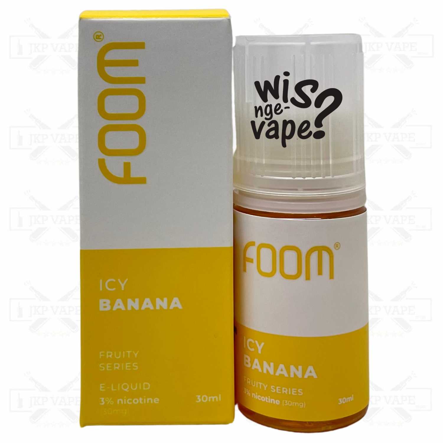 Jual Foom Icy Banana 30ml - Saltnic Liquid by Foom | Jakmall.com