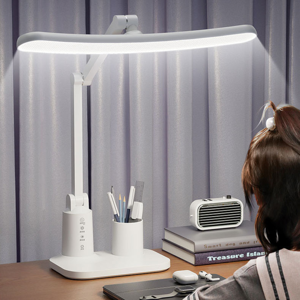 Jual AURO Lampu Meja Belajar LED Eye Protection 3in1 Color Pen