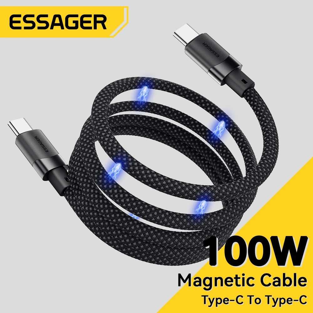 Jual ESSAGER Kabel Data USB Type C to Type C Magnetic Fast