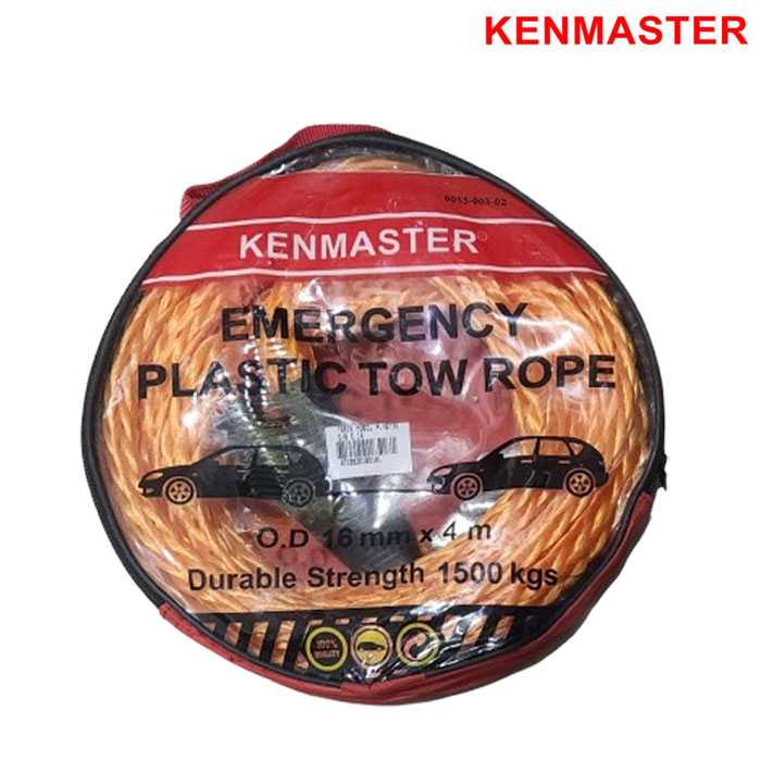 Jual Kenmaster Emergency Plastic Tow Rope 16mm 4 Meter Tali