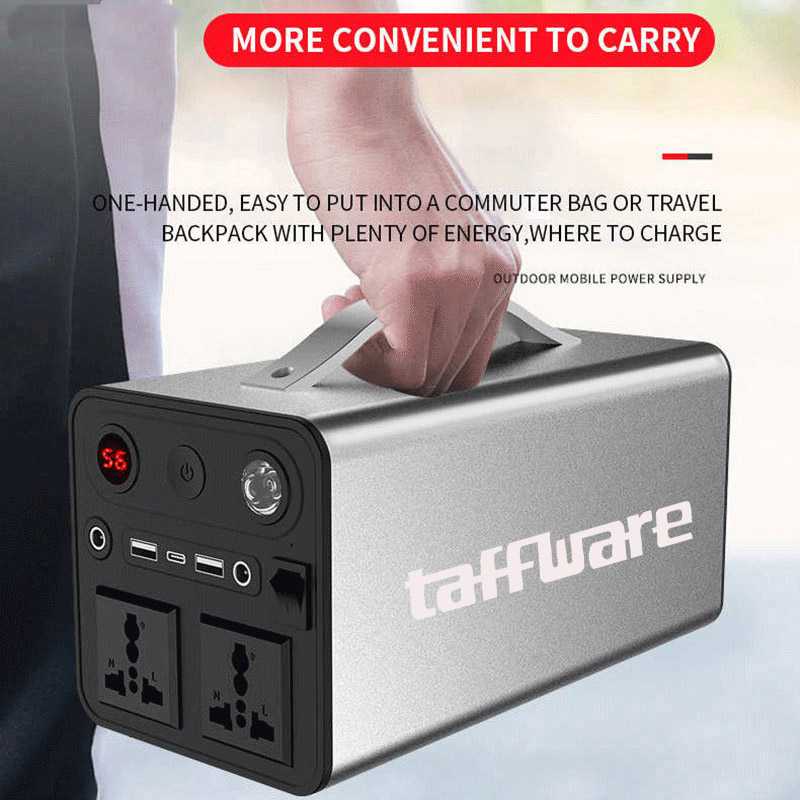 Jual Taffware Power Supply Station Generator Portable 84000mAh