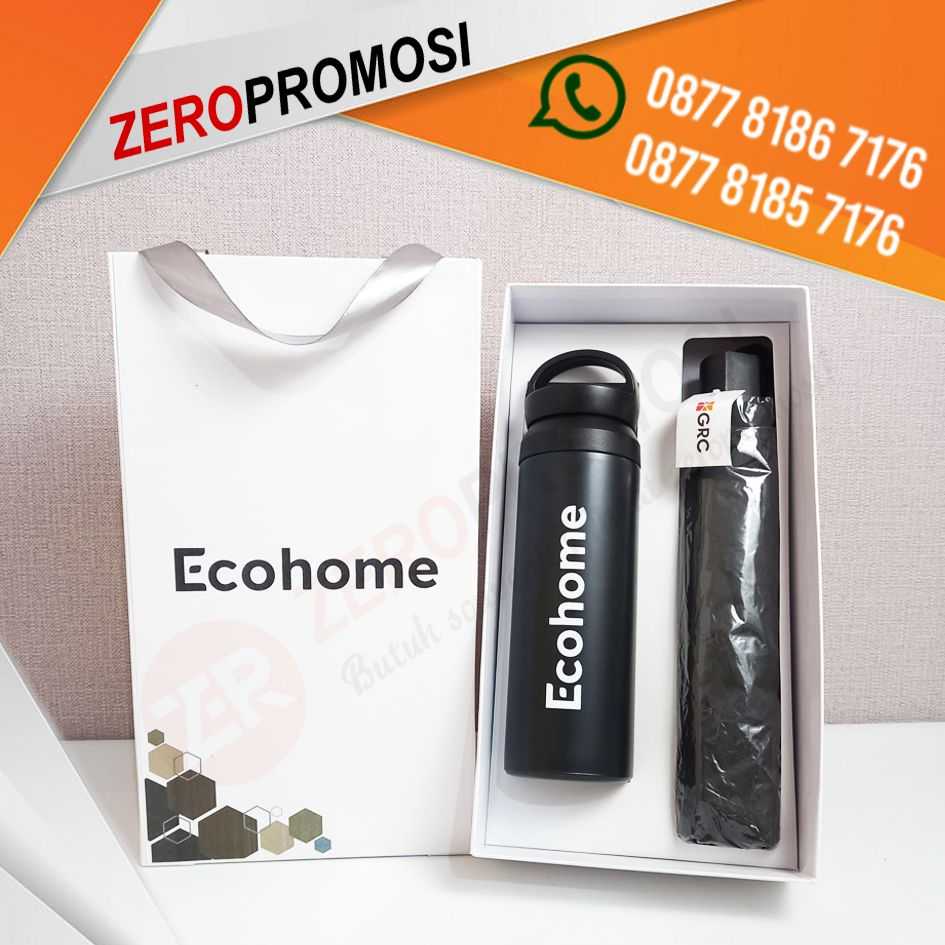 Jual Souvenir Gift Set Paper Bag 2IN1 Custom Logo | Jakmall.com