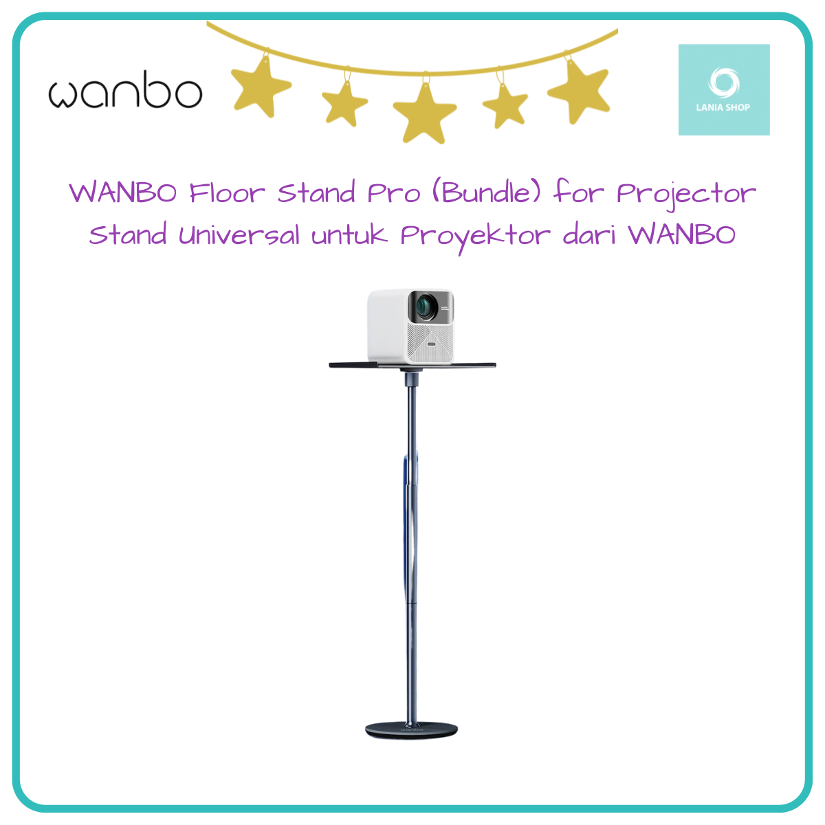 Jual WANBO Floor Stand Pro (Bundle) for Projector - Stand