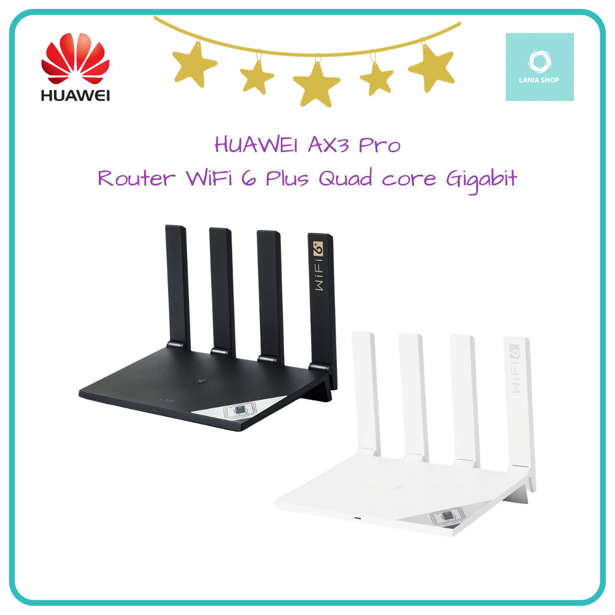 Jual HUAWEI AX3 PRO WiFI Router - WiFi 6+ 3000Mbps Mesh Wireless