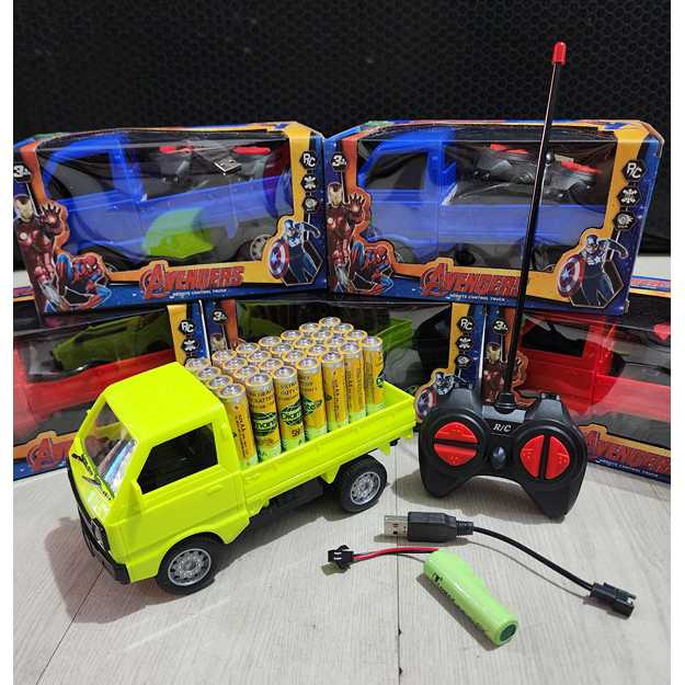 Jual MAINAN RC MOBIL PICK UP BARANG REMOTE CONTROL | Jakmall.com