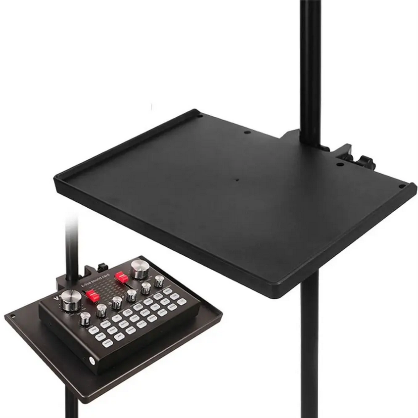 Jual TaffSTUDIO Tripod Sound Card Tray Clamp Holder - NB12