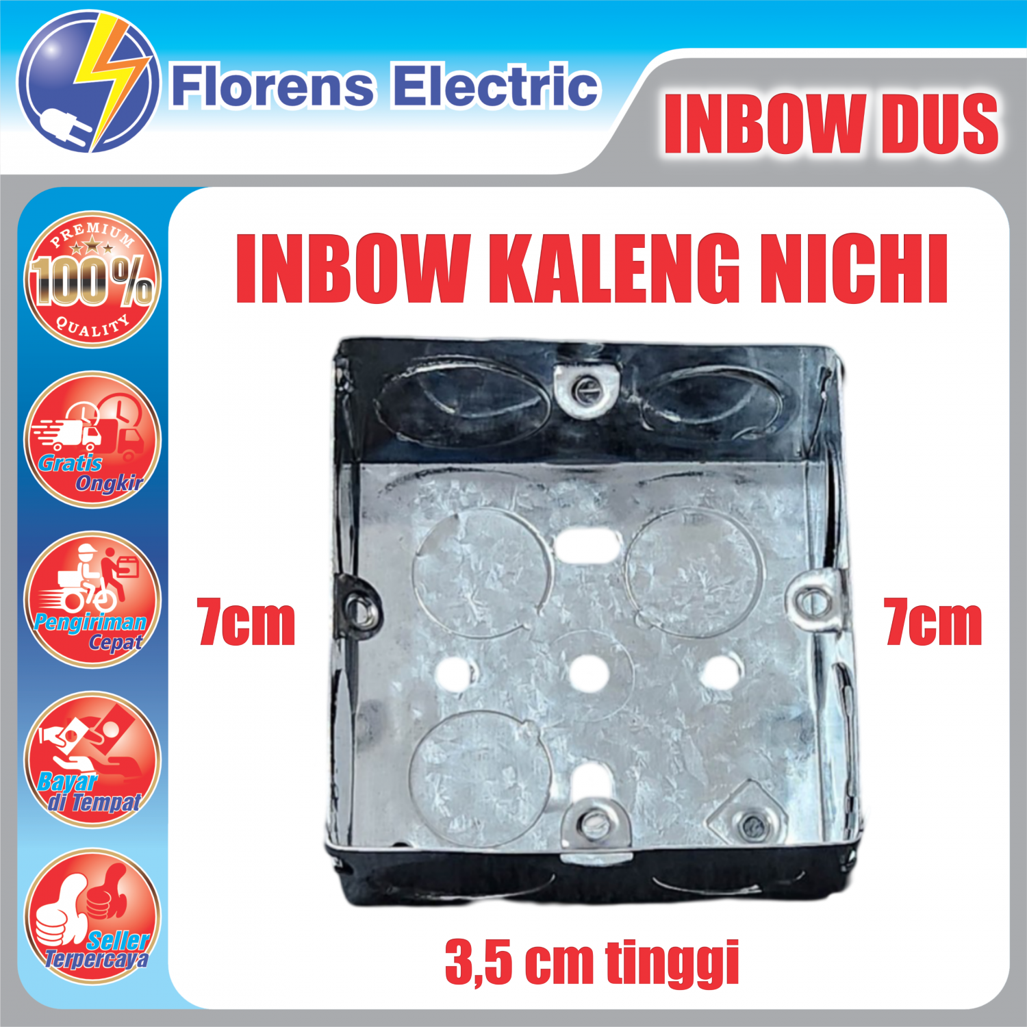 Jual INBOW DUS KALENG TEBEL merk NICHI / IB MANGKOK SAKLAR