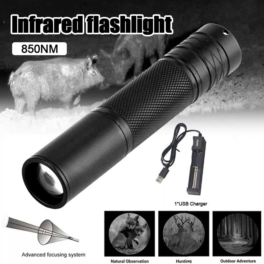 Jual VASTFIRE Senter Infrared Night Vision Telescopic Zoom