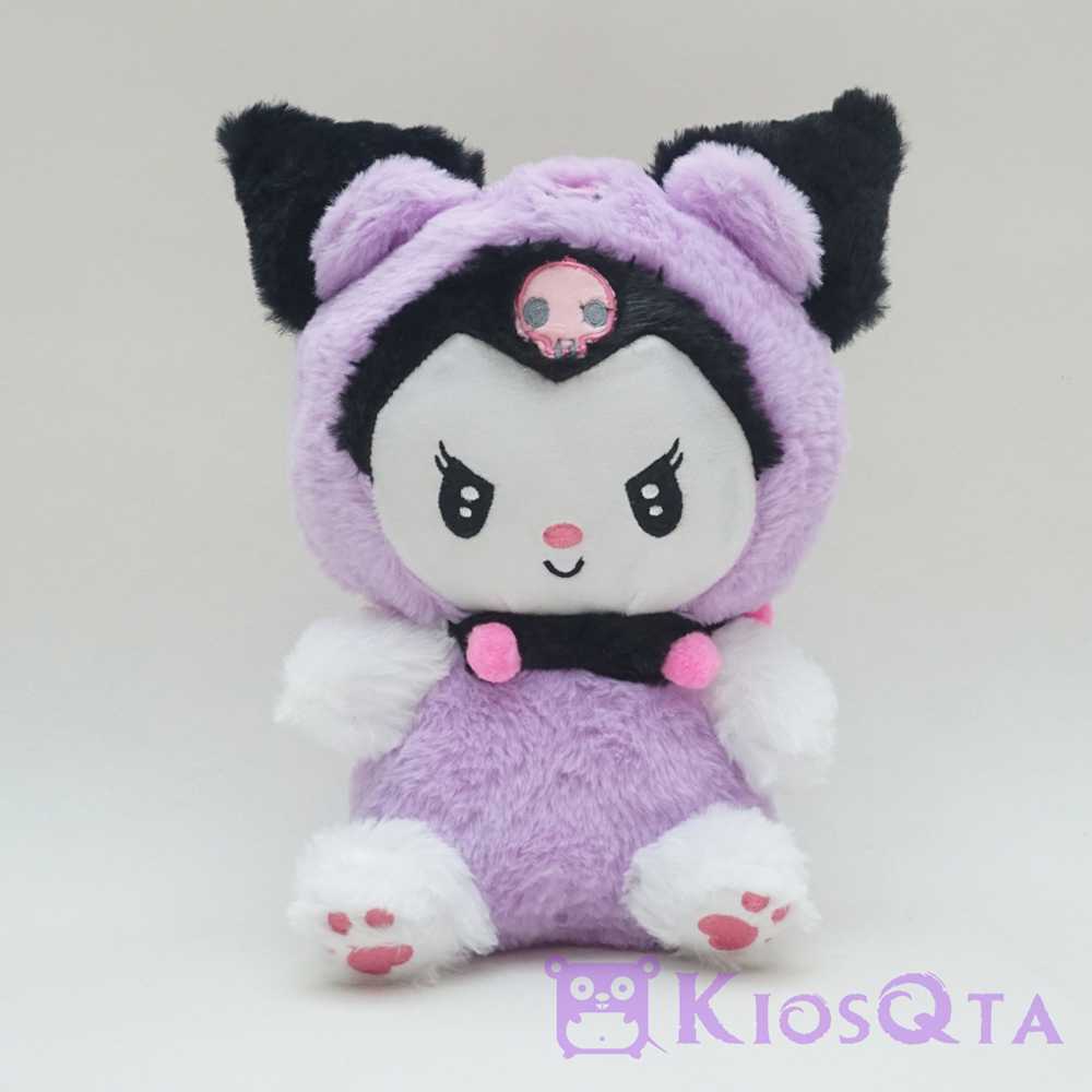 Jual boneka kuromi hoodie ungu medium MAR | Jakmall.com