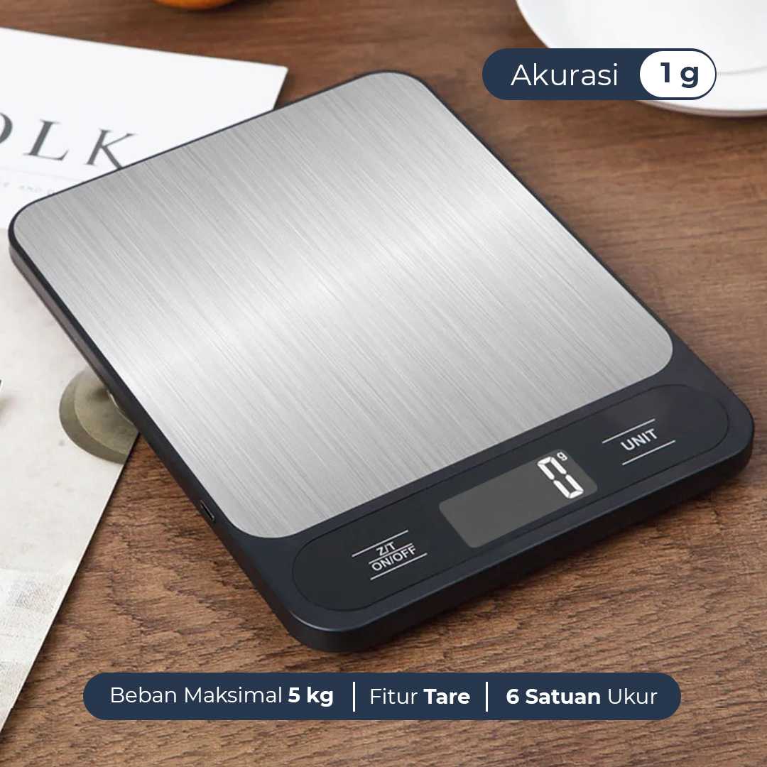Jual Loftylife Timbangan Dapur Mini Kitchen Digital Scale