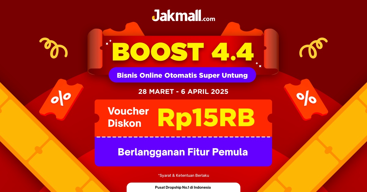 BOOST 4.4 - Level Pemula 15RB | Jakmall.com