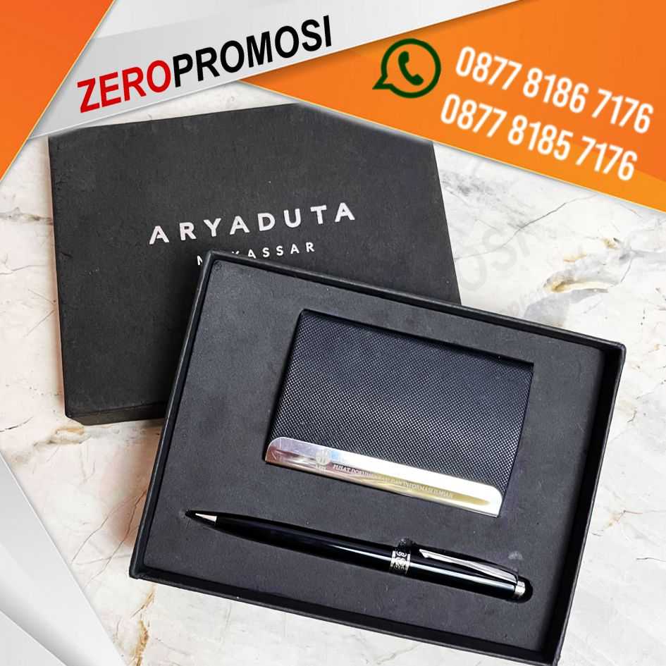 Jual Hadiah Perusahaan Gift Set 2in1 Kode 201 Cetak Logo | Jakmall.com