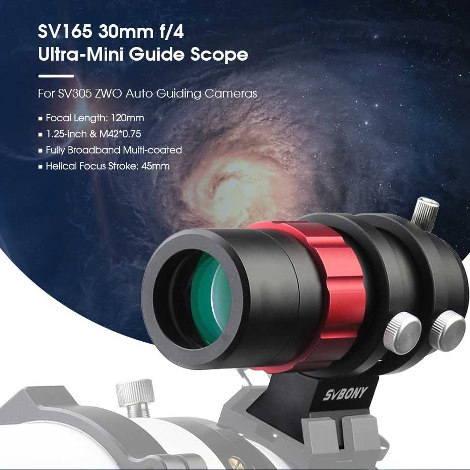 Jual SVBONY Mini Guide Scope Autoguiding Mount 1.25 Inch M42