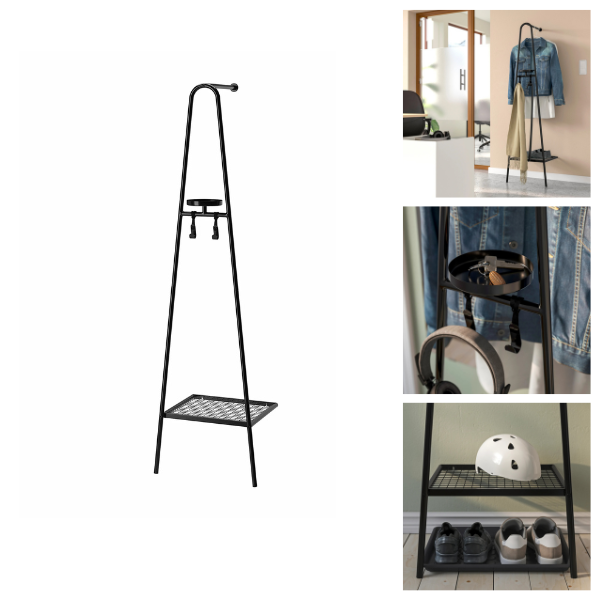 Jual Stand Gantungan Baju Dgn penyimpanan Sepatu Tas Topi 166cm