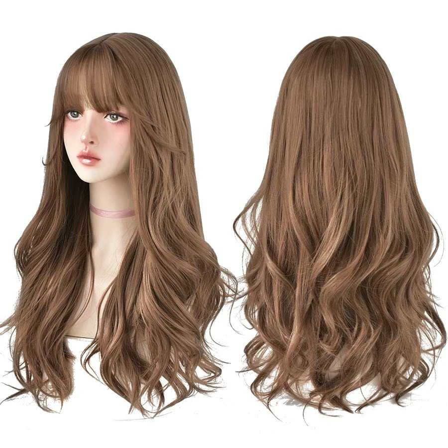 Jual Wig Rambut Palsu Gelombang Korean Style Model Wayv 51cm WMO