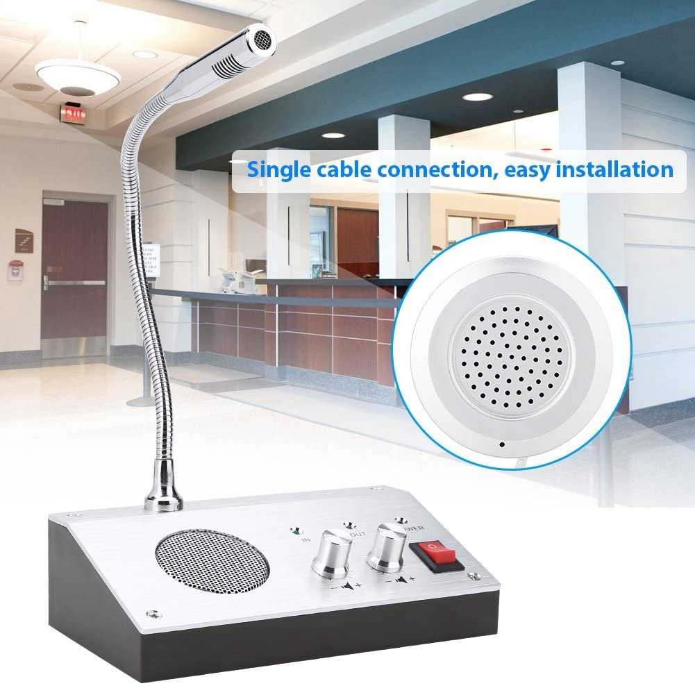 Jual RETEVIS Window Speaker Intercom Dual Way Mic Loket Counter