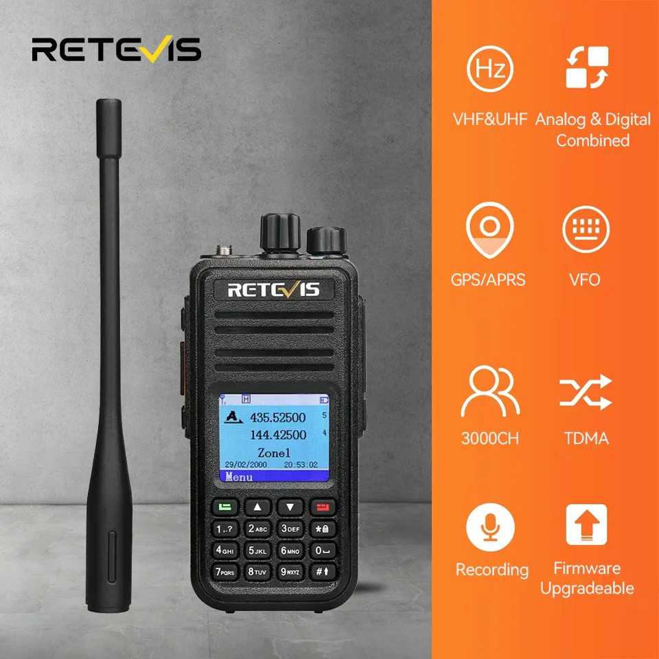 Jual RETEVIS Walkie Talkie Two Way Radio Dual Band Digital