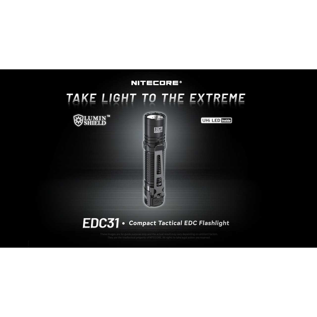 Jual NITECORE Senter LED Tactical EDC Flashlight UHi 20 IP68