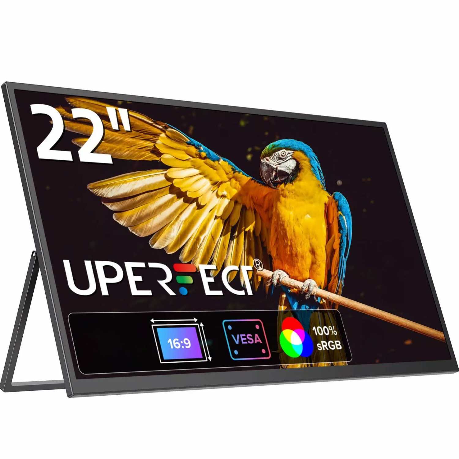 Jual UPERFECT Portable Monitor FHD BOE Display 22 Inch 1080p