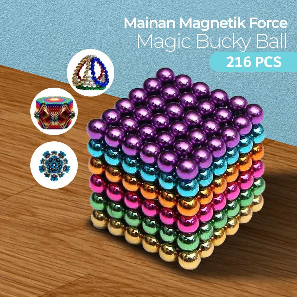 Jual ANTSMAG Mainan Magnetik Force Magic Ball Leisure Time 3mm