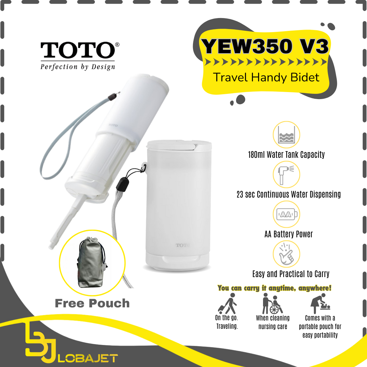 Jual TOTO YEW350 V3 - Travel Handy Bidet - Portable Washlet dari