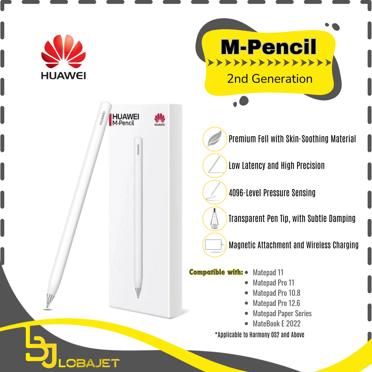 Jual HUAWEI M-Pencil 2nd Generation - Stylus Pen utk HUAWEI