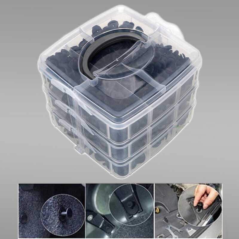Jual Baut Rivet Mobil Universal Klip Multifungsi Isi 620pcs WMO