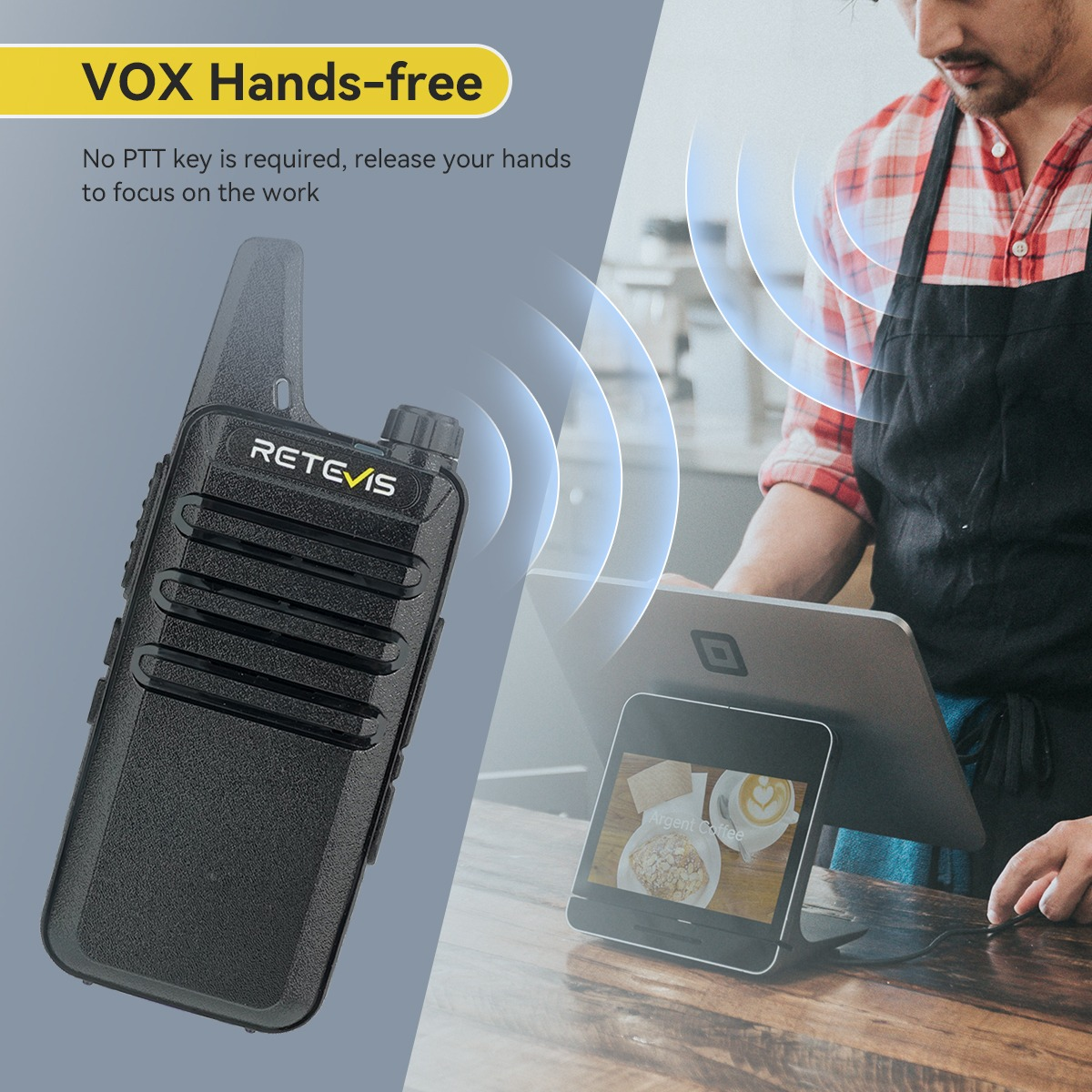 Jual RETEVIS Walkie Talkie Two Way Radio 16 Channel Rechargeable